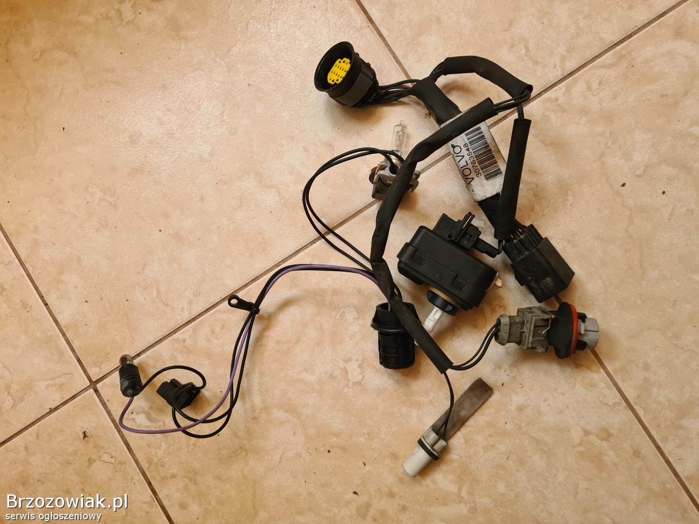 Wiązka instalacja lampy volvo valeo s60 v70 xc90 + silniczek Sanok ...